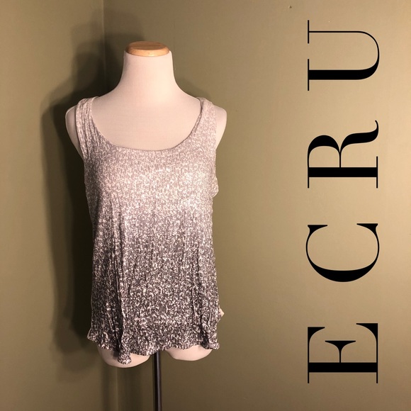 ecru | Tops | M Ecru Tank Top | Poshmark